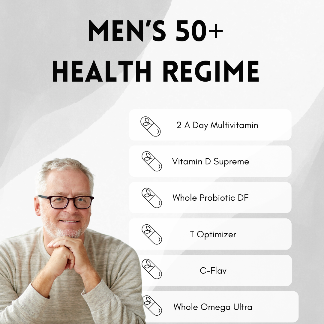 Men's 50+ Health Daily Regime – WFH Natural Pharmacy