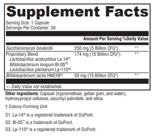 Boulardii Plus Probiotic (30 tablets) – WFH Natural Pharmacy