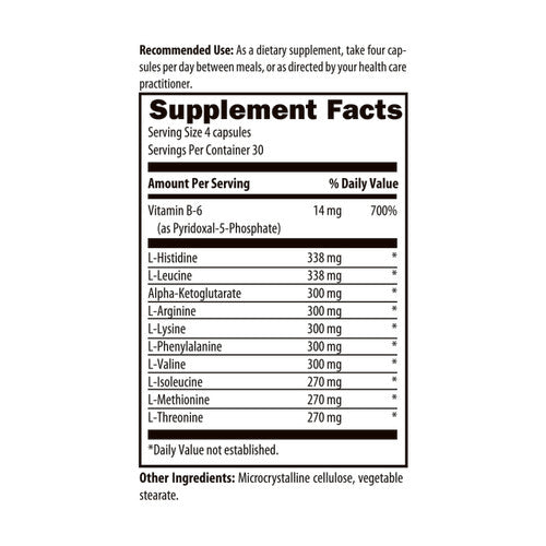 Amino Acid Synergy 120 capsules – WFH Natural Pharmacy